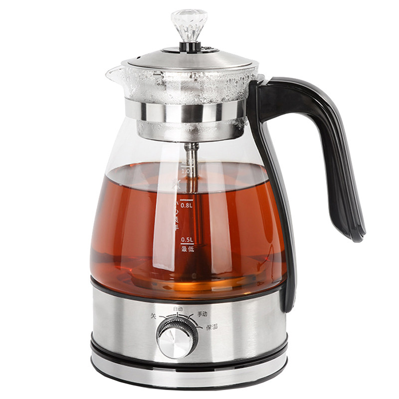 Wifer Automatic Tea Maker - 1.3L Electric Tea Pot with Glass Kettle