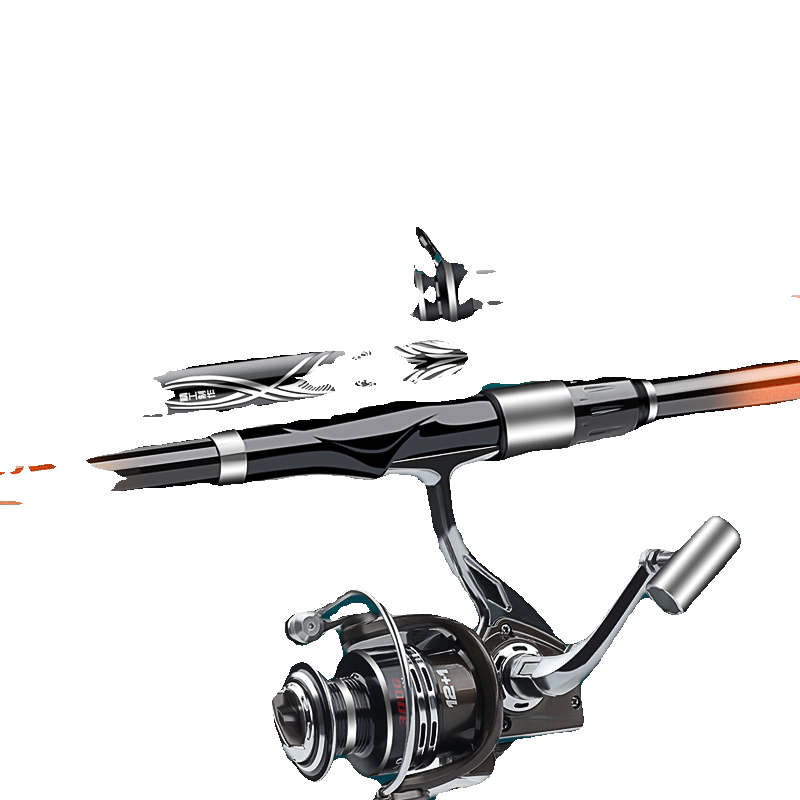 Guangwei soft tail small rock hengel - ultralichte vlothengel sea rod ...