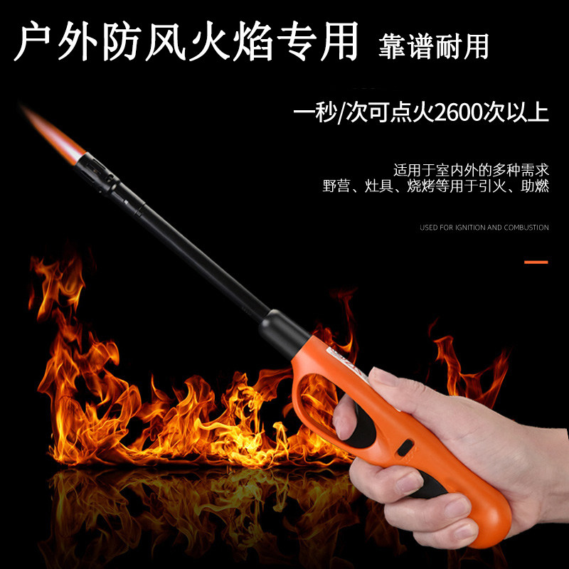 Yimai Windproof Lighter - Long Handle Gas Igniter for Aromatherapy ...
