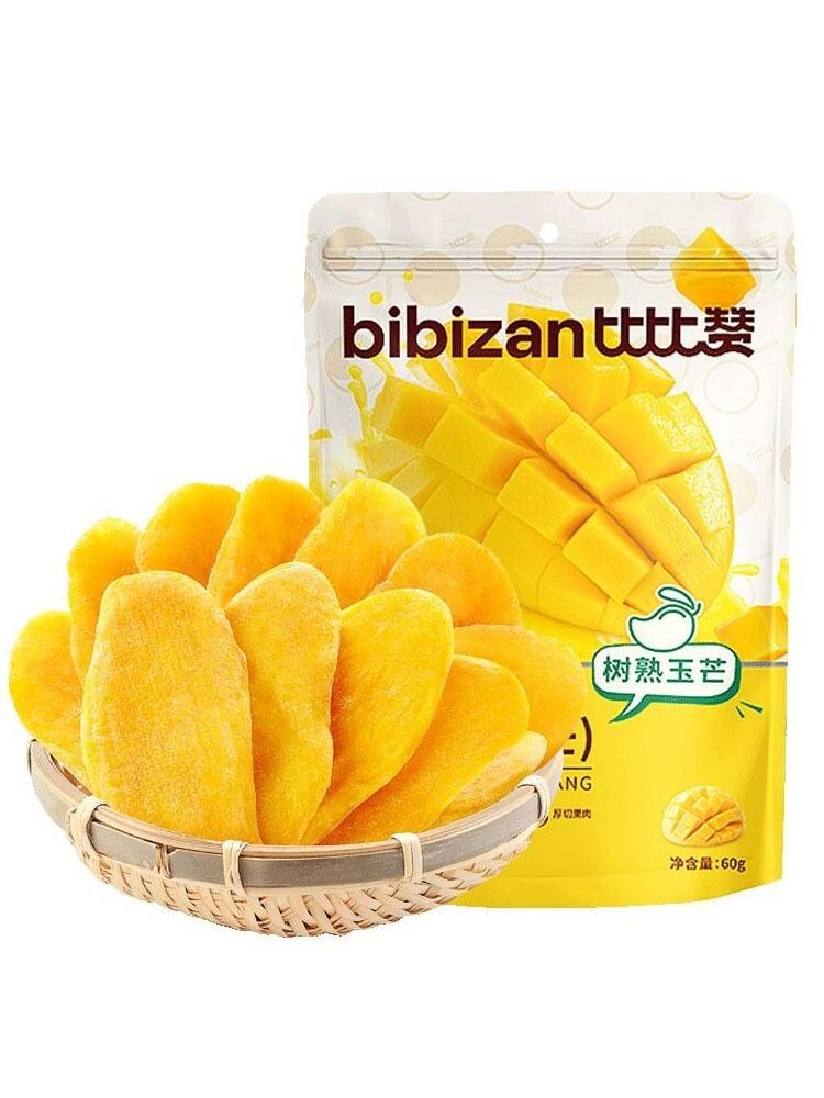 Bibizan Dried Mango - Large Slices Preserved Fruits Internet Celebrity ...
