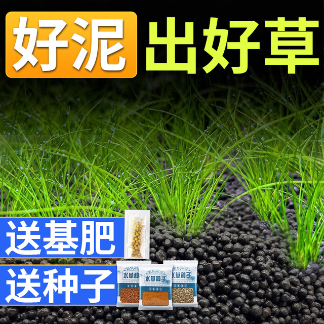 Ecological fish tank special water grass mud water purification ...