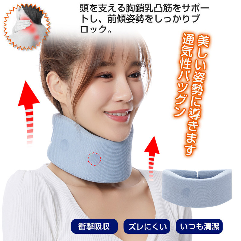 Neck Brace to Prevent Bowing and Forward Tilt - Home Traction Artifact ...