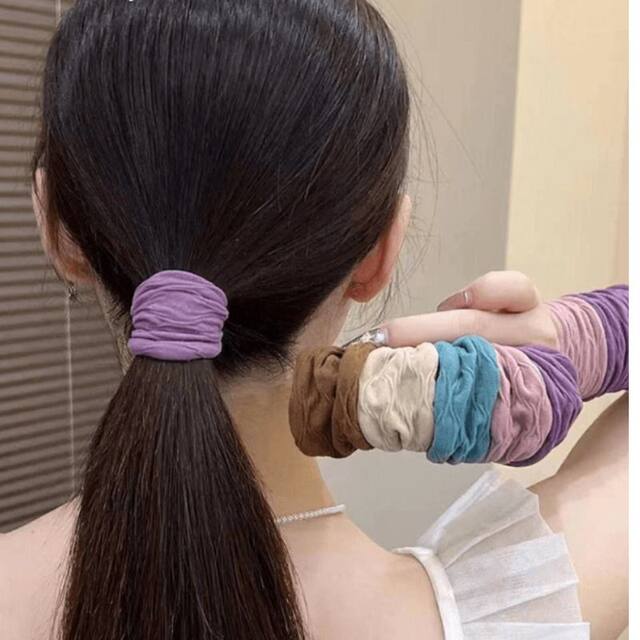 New super soft and highly elastic skin-feeling facial mask hair tie ...