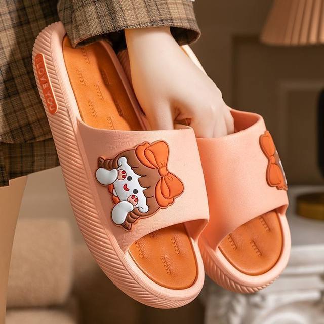 Slippers for women summer home indoor non-slip anti-odor mute bathing ...