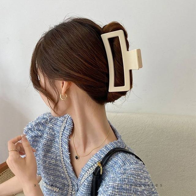 Extra Large Square Clip Women's Back Hair Clip 2023 New Hair Clamp ...