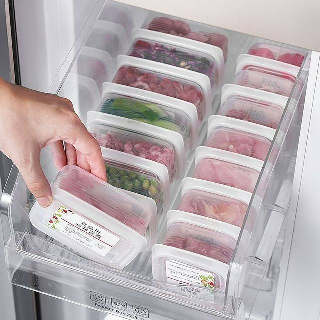Freezer storage box for refrigerator, special frozen meat packaging ...