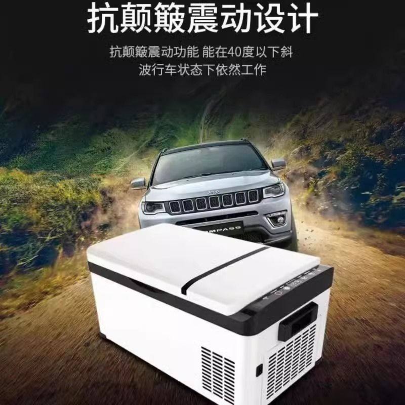 Haier Car Refrigerator Refrigeration and Freezing Double-Door Car Home ...