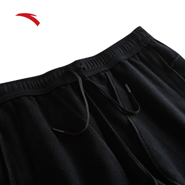 Anta winter men's knitted comfortable and casual warm velvet plus ...