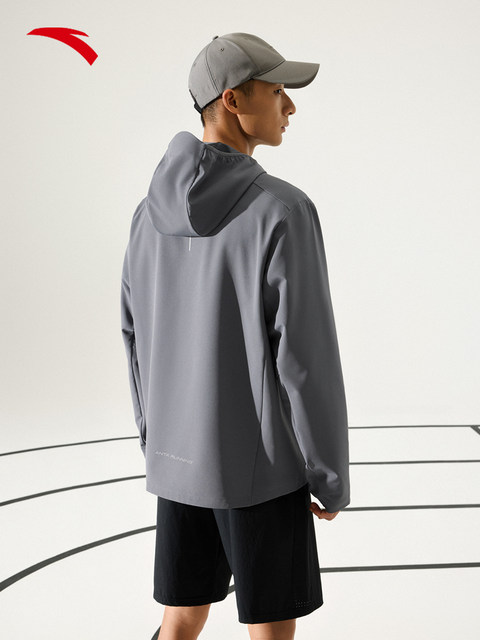 ANTA jacket men's new winter outdoor running sports waterproof and warm ...