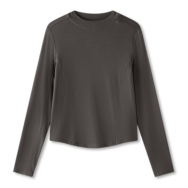Life on the cloud is thin short, short half -high collar bottom shirt T ...