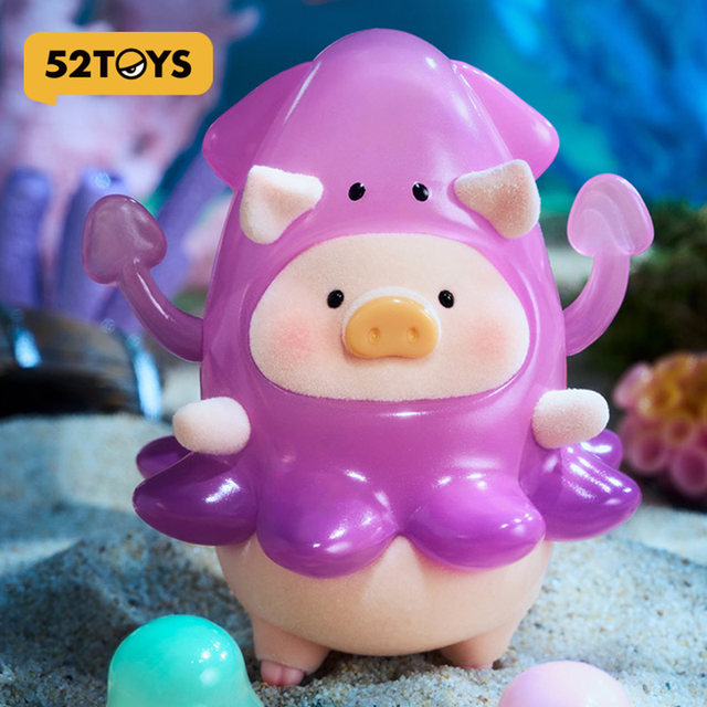 52TOYS Canned Pig LuLu Ocean Series Blind Box Figure Trendy Toy Doll Peripheral Thoughtful ...