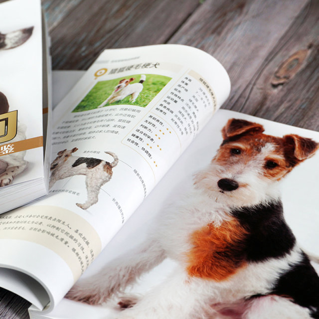Genuine Pet Base Camp Famous Pet Dog Breeds Illustrated Book Pet Dog ...