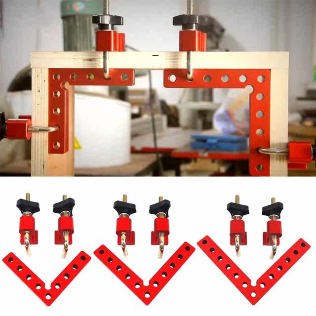 1SET 90 Degree Positioning Squares Right Angle L-Type Woodwo