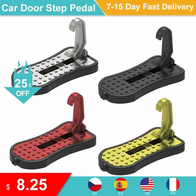 Car Door Step Pedal Stepping Ladder Foot Pegs For Car Fdin