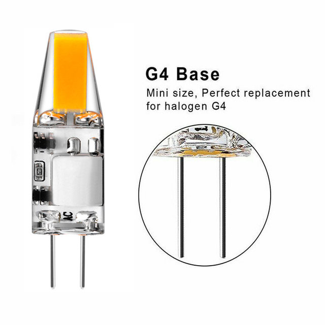 G4 0705 1505 1508 LED Dimmable Bulb AC/DC12V G4 2W 3W 5W Bul