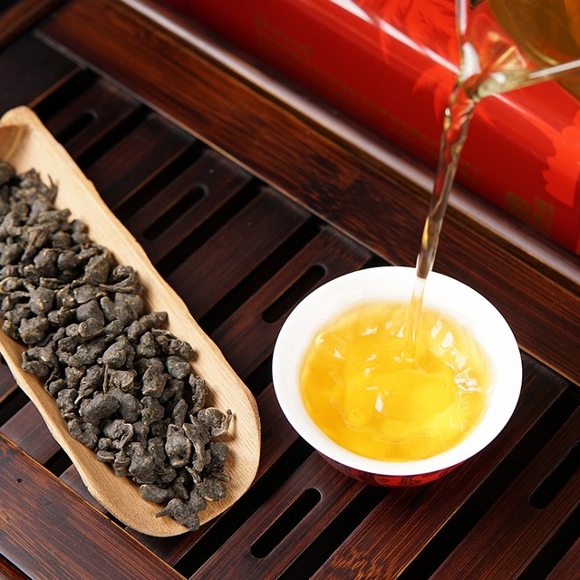 Hainan specialty blue nobleman tea authentic sweet Wuzhishan blue ...