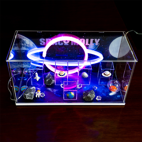 Bubble mart méga collection série 100% espace | Guvéti Boîte De ...