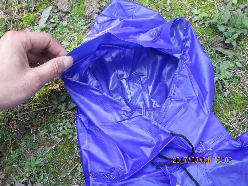 Anta Split Raincoat & Pants Set - Oxford Cloth