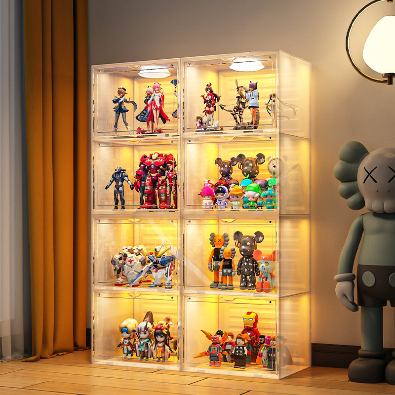 Βιτρίνα Lego - Διαφανές Πλαστικό Κουτί Αποθήκευσης για Τουβλάκια