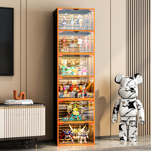 Hand-made display cabinet imitation acrylic storage master suitable for ...