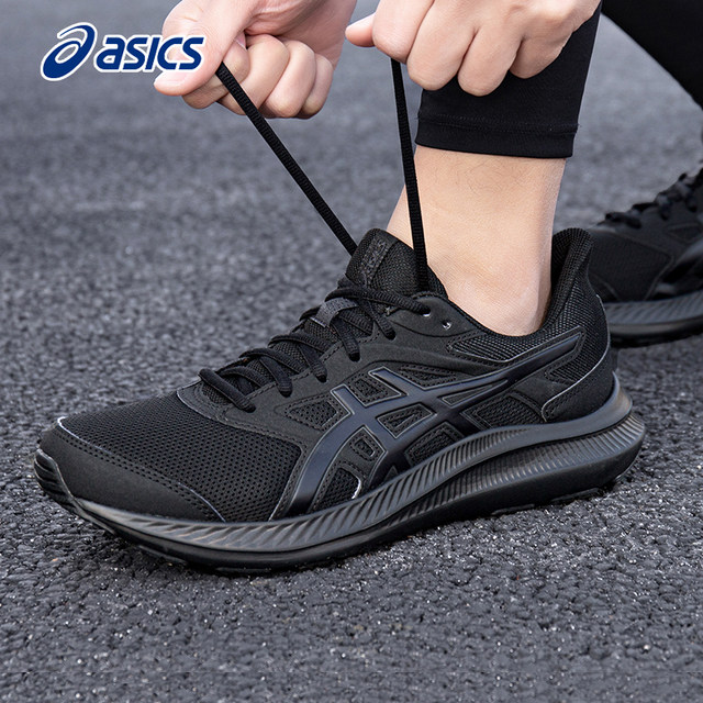ASICS men's shoes Black Warrior running shoes autumn and winter JOLT4 ...