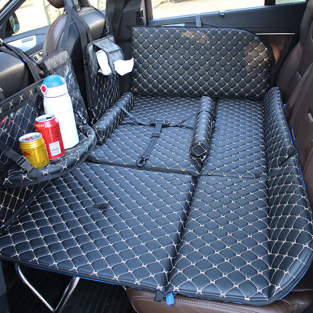 Car rear seat folding bed, car rear sleeping mat, children's car travel ...