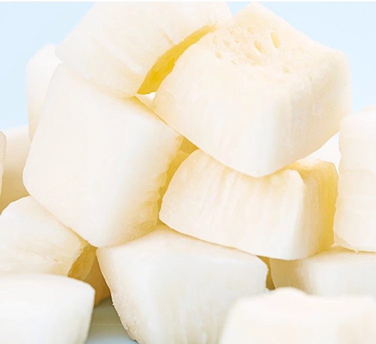 Roasted Coconut Chunks - Hainan Style Coconut Meat, Coconut Crispy ...
