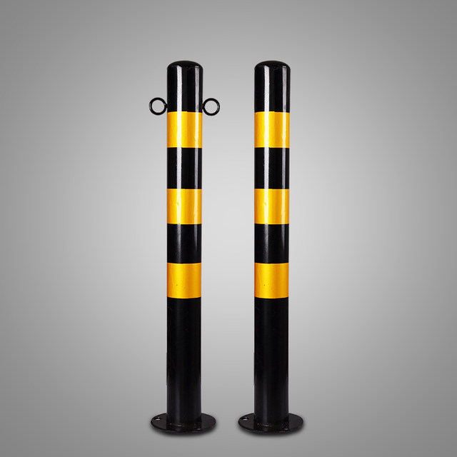 Steel pipe warning column reflective anti-collision column steel pipe ...