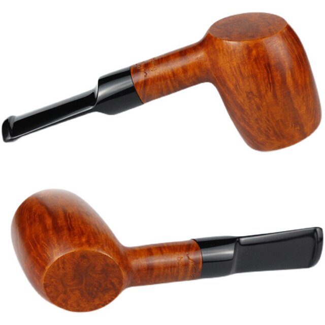 NewBee briar wood pipe classic handmade solid wood small barrel ...