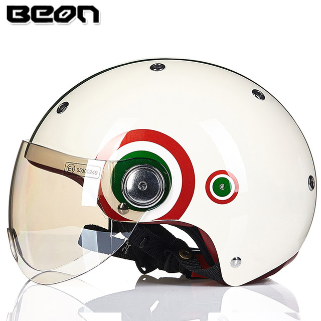 Beon motorcycle helmet men and women in winter warm electric vehicle ...