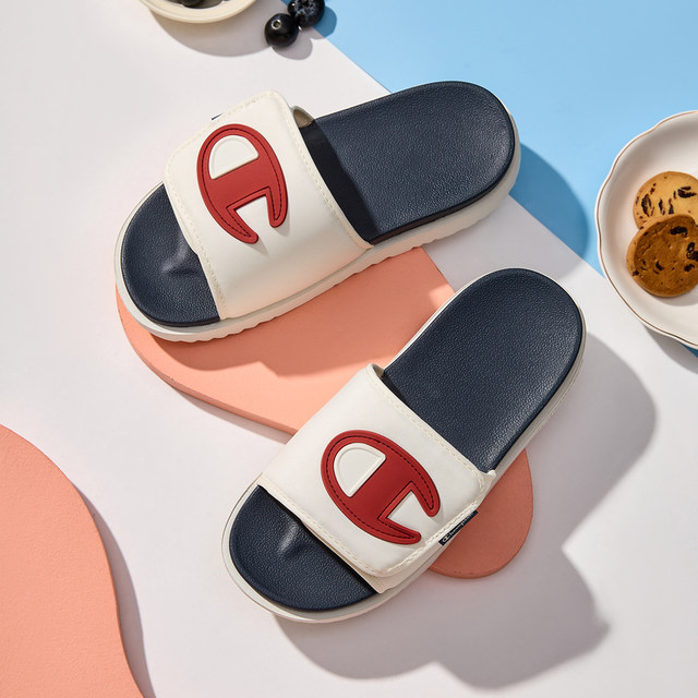 Champion champion slippers 2024 summer new men's stitching contrasting ...
