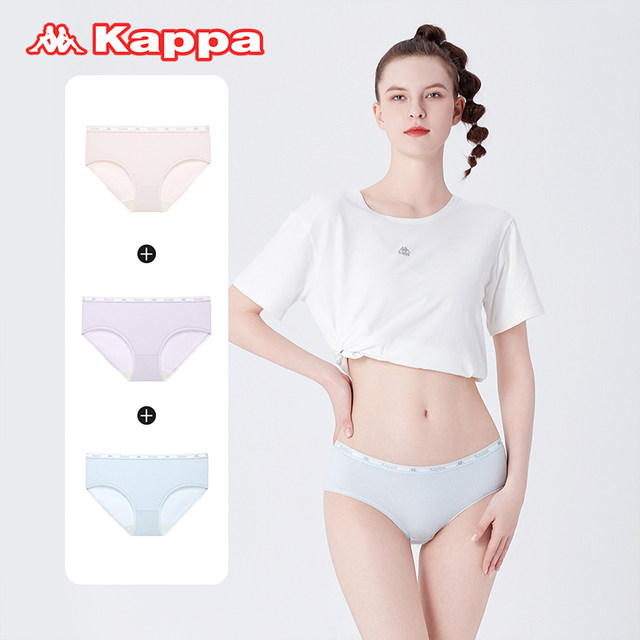 25 summer new product Kappa/Kappa cotton underwear for women 5A grade antibacterial crotch ...