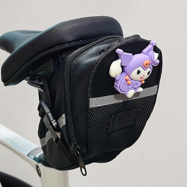 Cartoon cute little fresh Doraemon bicycle tail bag personalized ...