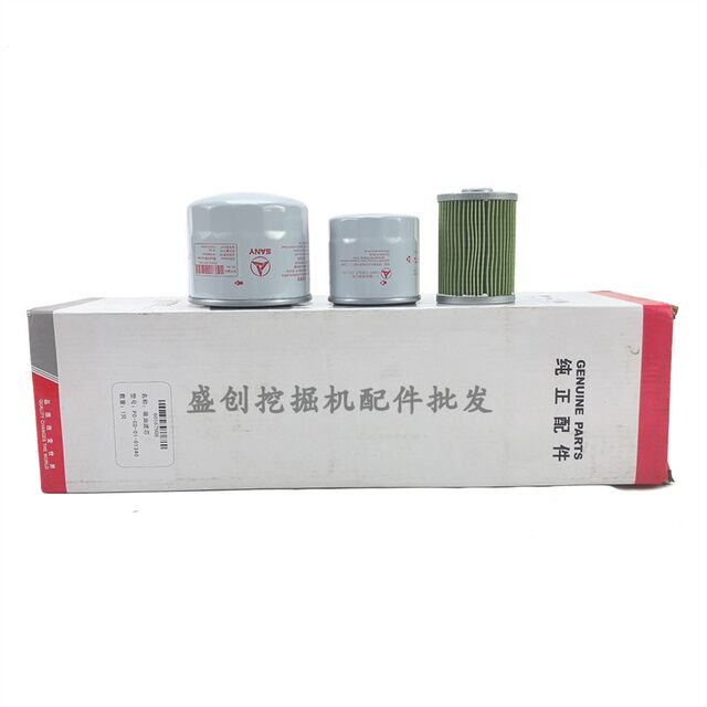 Sanyi Excavator Sy26U Original Oil Filter Diesel Air Oil Water ...