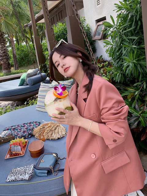 LICKYSENIOR spot suit jacket for women early spring Korean style niche ...