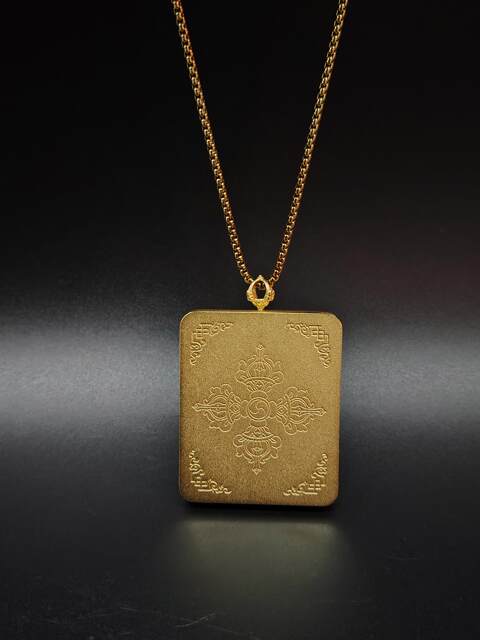 Boutique 4*5cm Thangka box shell, square Gawu box pendant, single and ...