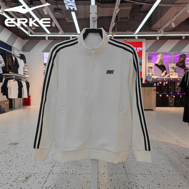 Hongxing Erke 2024 Autumn New Men's Casual Stand Collar Jacket Cardigan ...