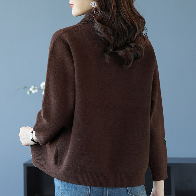 Fashionable woolen small fragrant style short coat for women 2022 ...