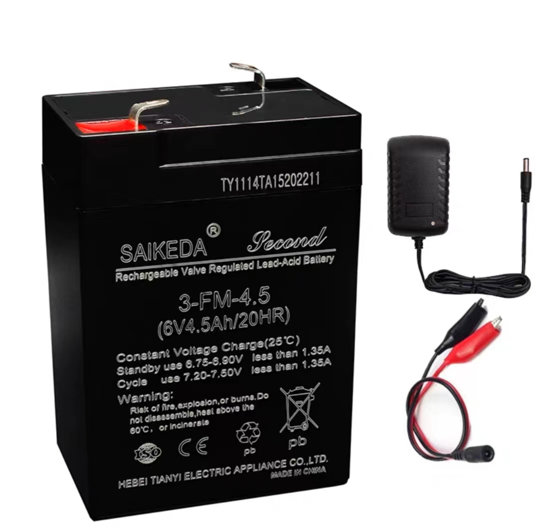 SAIKEDA6V4AH6V4.5AH6V7AH battery children's electric car motorcycle ...