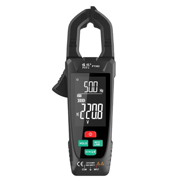Fuyi Digital Automatic Clamp Meter Clamp Multimeter High Precision ...
