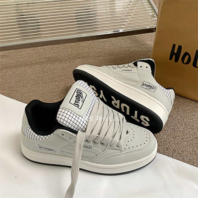 Couple style gray bread shoes men's ins trendy 2025 summer new student ...