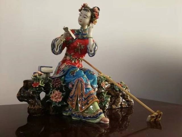 Shiwan Ceramics doll Dream of Red Mansion Dream of Twelve Golden Ladies ...