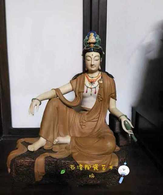 Shiwan Doll Free Guanyin Bodhisattva Feng Zhiwei Boutique Ornaments ...