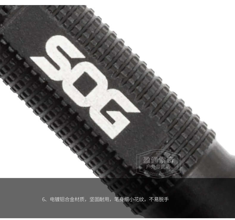 SOG Sog Sog FT1001 Multifunctional Survival Tactical Pen Fire Bant