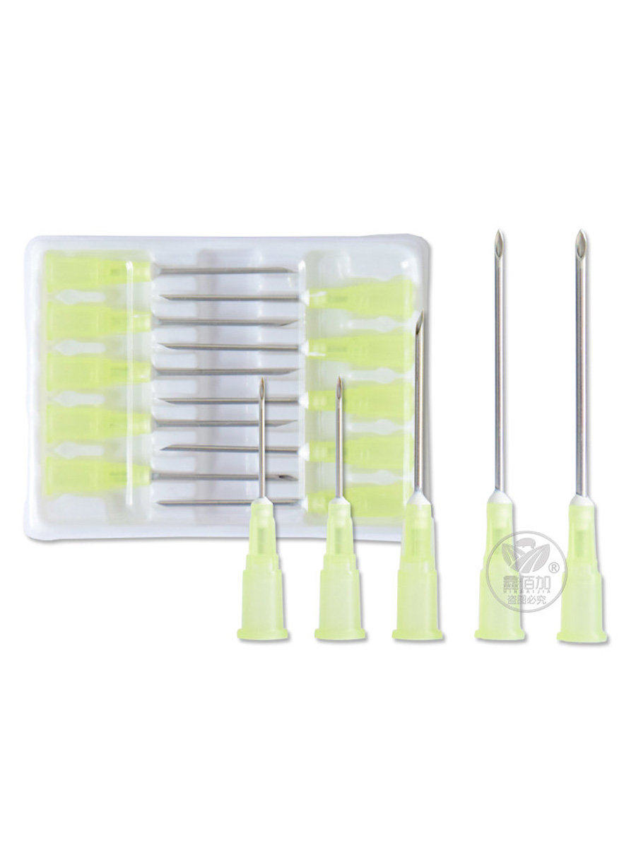 Aiguilles vétérinaires Xinbaijia - Nylon No.7, 9, 12, 16 - Pack de 10/1000