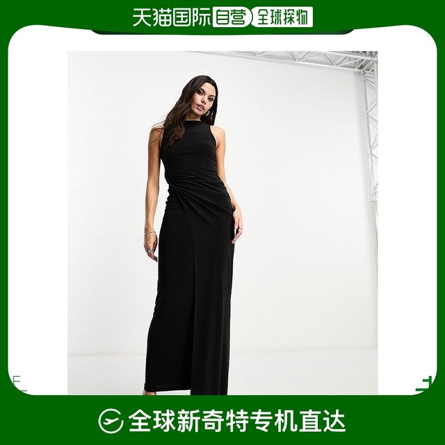 Hong Kong Direct Mail Trendy ASOS Women's Design One-length Draped Long ...