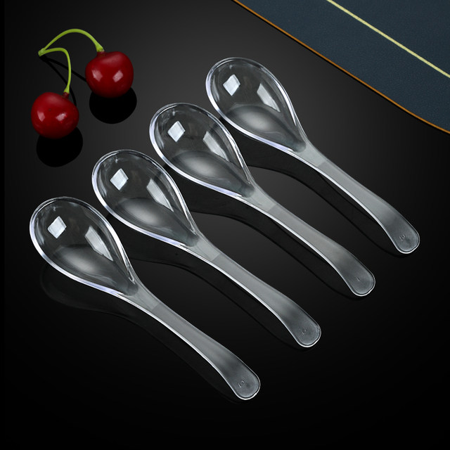 Disposable spoons individually packaged, high temperature resistant ...