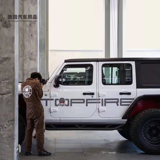 Jeep Wrangler Sticker New Top Fire Off -Road Modification Tank 300 Car ...