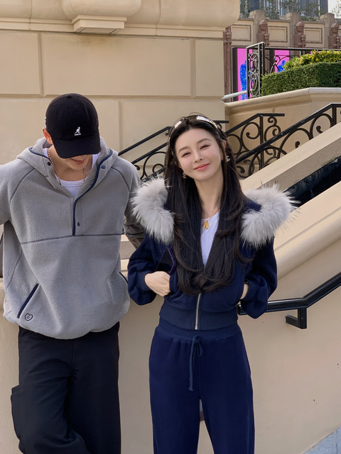 MINI STUDIO Xu Lin Korean-style quick private suit short 100 raccoon ...