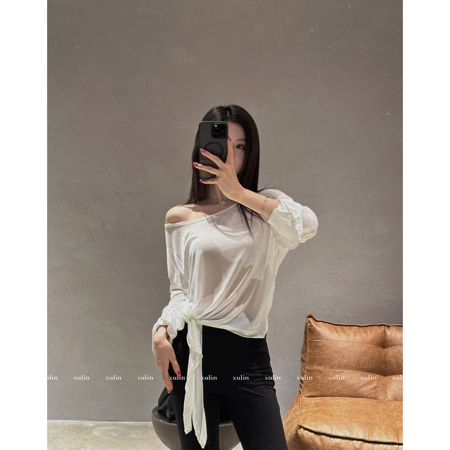 MINISTUDIO Xu Lin lightweight T high proportion Lenzing Tencel slightly ...